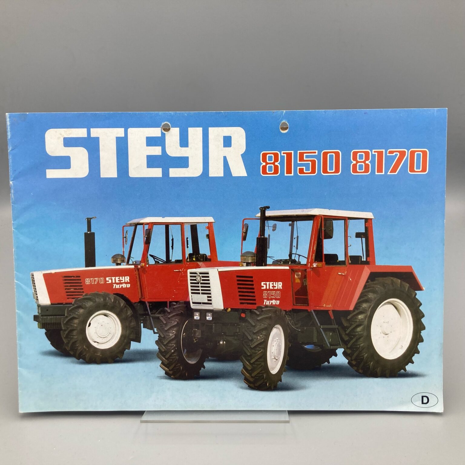 STEYR Prospekt Traktor 8150/8170 AgRaritäten Shop