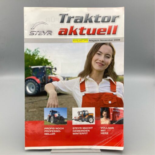 STEYR Magazin "Traktor aktuell" 11/2009 AgRaritäten Shop